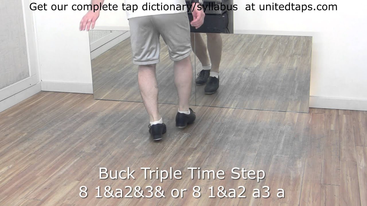 Buck Triple Time Step Tap Dance Move Shown By Rod Howell Youtube