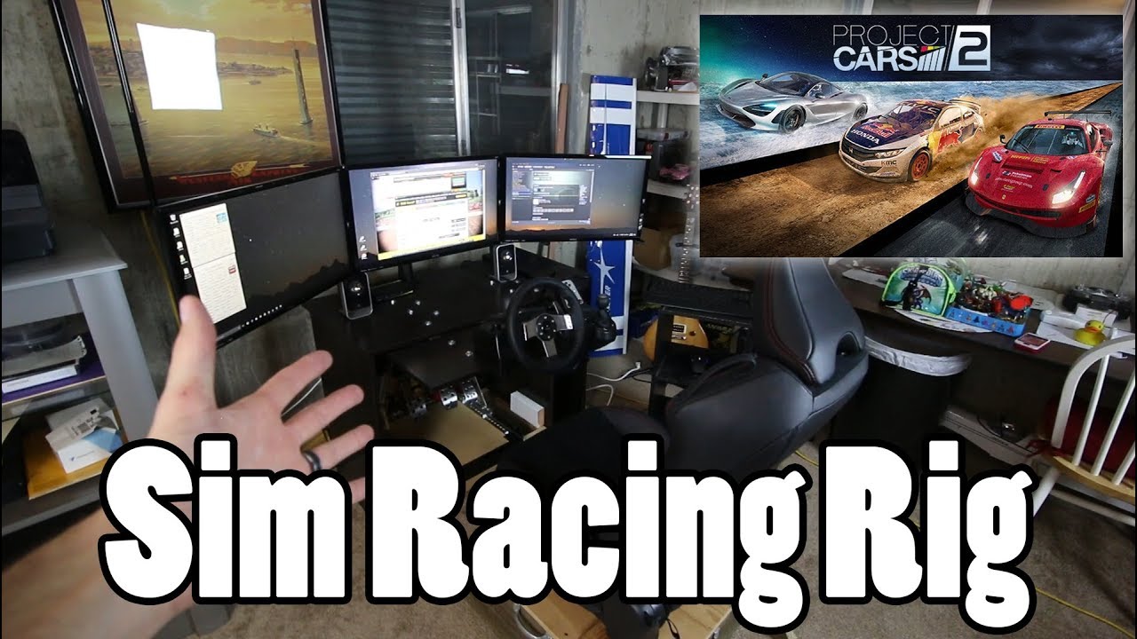 Sim Racing Rig For Project Cars 2 Youtube