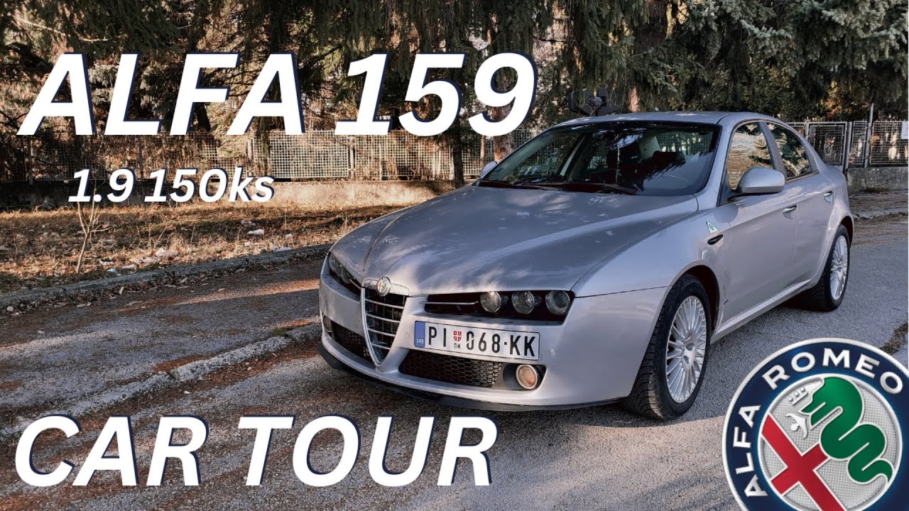 Car Tour Alfa Romeo 159 1 9 150ks Youtube