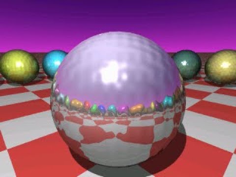 Esp32 Raytracing With Bump Mapping On The M5stack Core2 Youtube