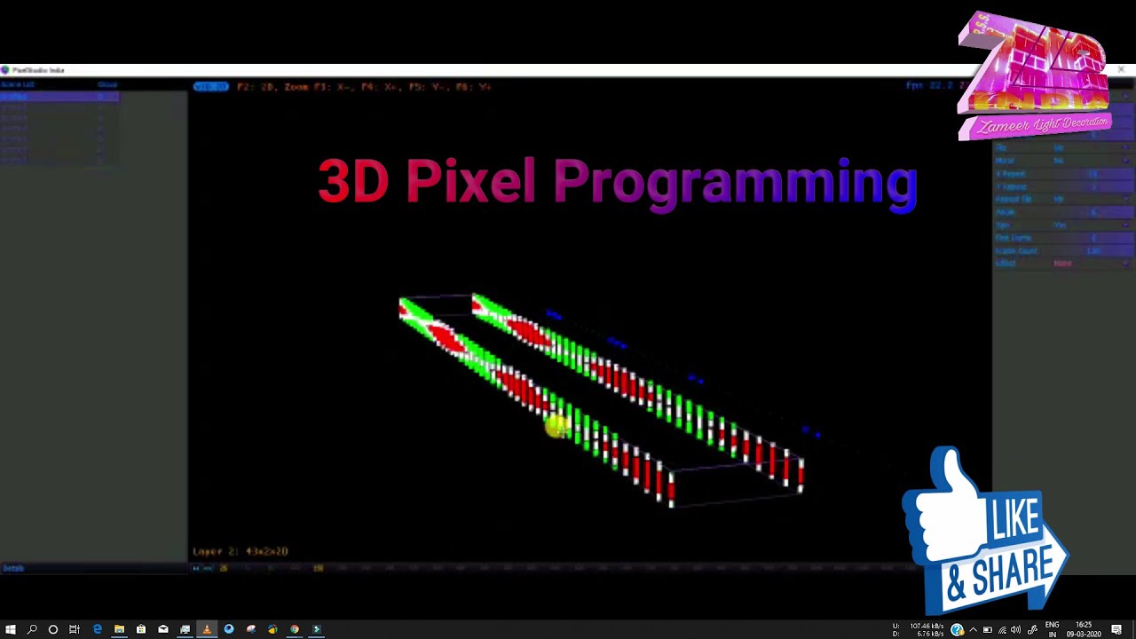 3d Pixel Making Programming Youtube