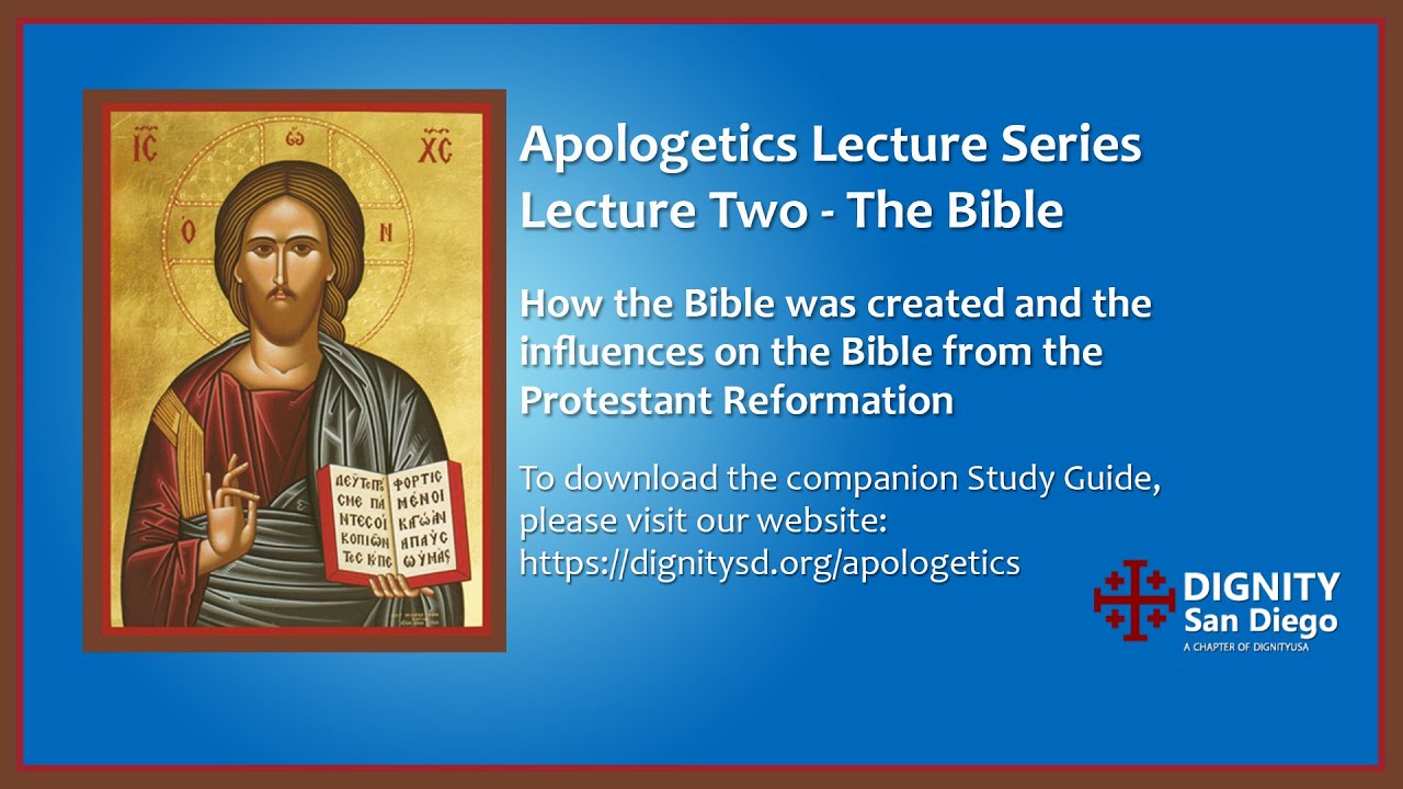 Apologetics Lecture Series The Bible Youtube