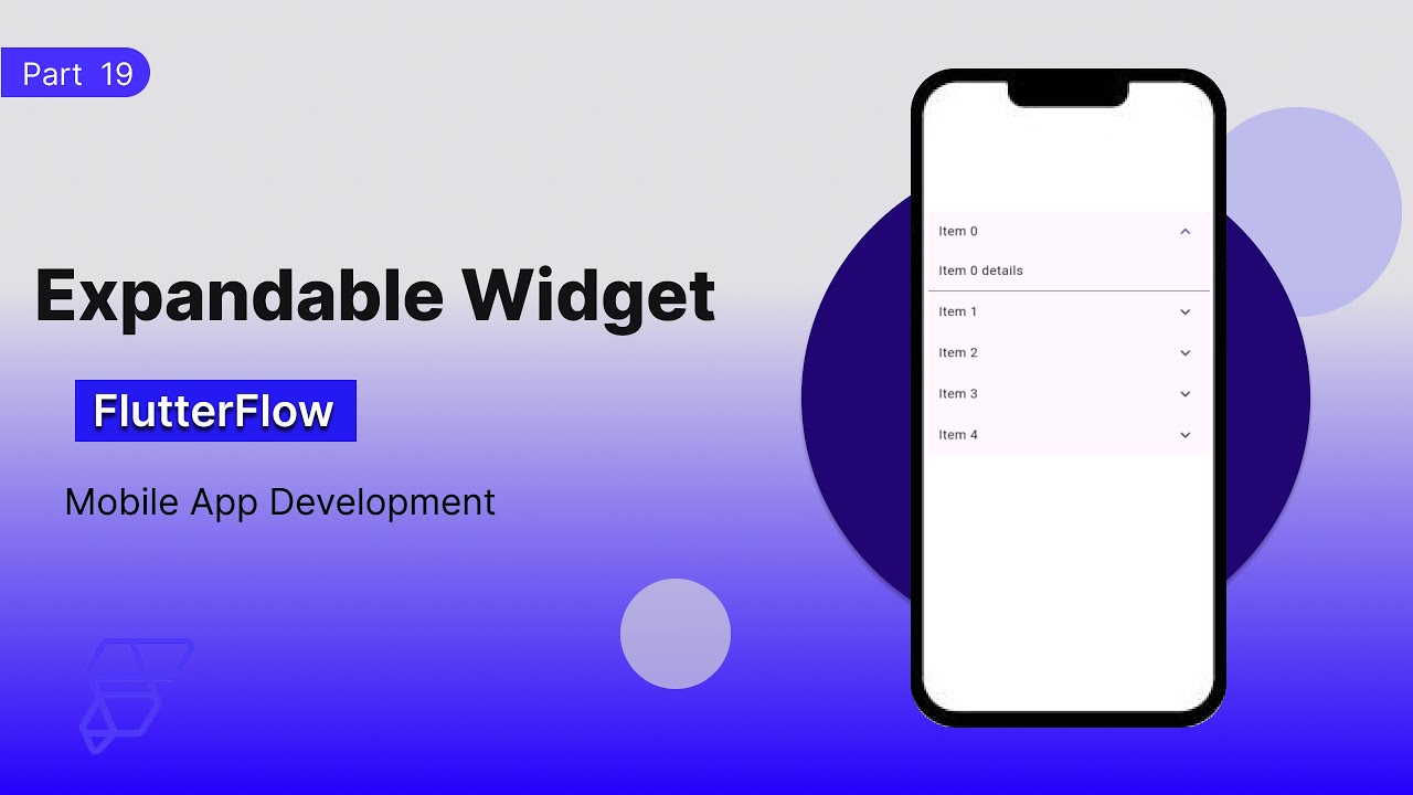 Part 19 Expandable Widget In Flutterflow Figma Design For