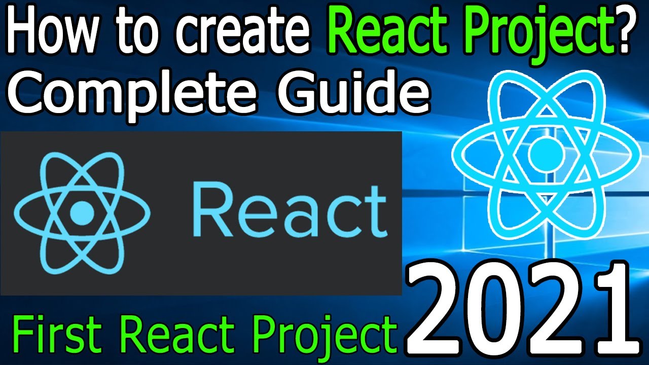 How To Install React On Windows 10 2021 Update Creating First React App Complete Guide Baysection 8533