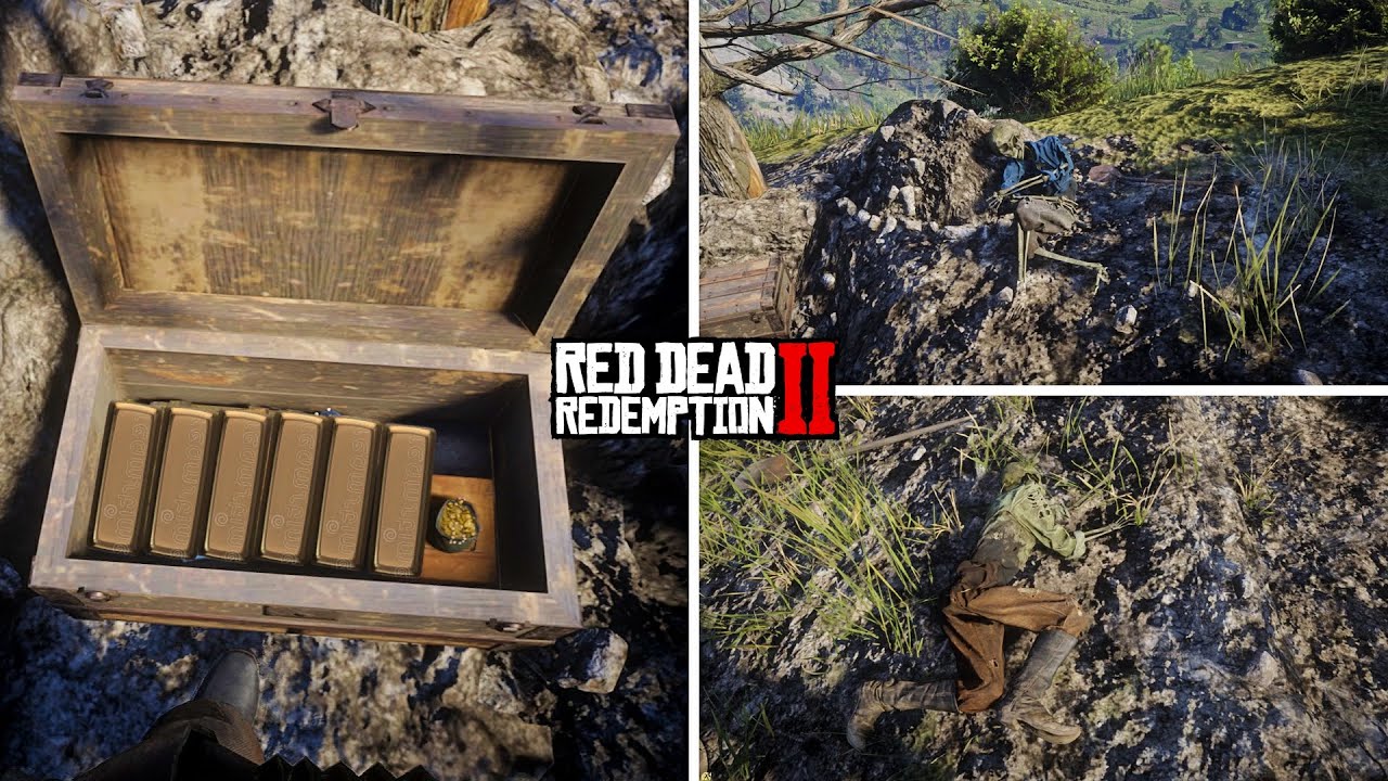 Two Men Were Unable To Bury The Chest Full Of Gold And Ended Up D Ing