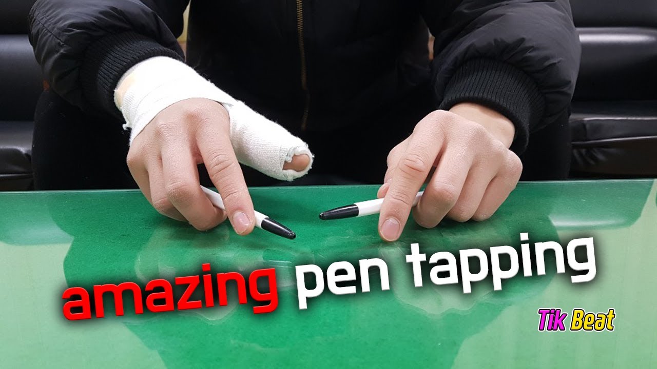 Amazing Pen Tapping Pen Beat Asmr Tik Beat 펜비트 Youtube