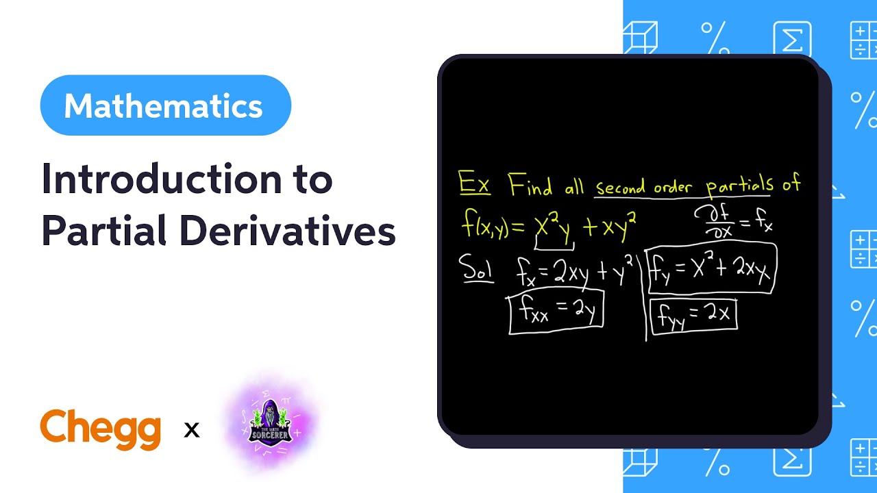 Introduction To Partial Derivatives Ft The Math Sorcerer Youtube