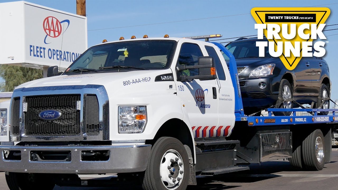 Tow Truck For Children Truck Tunes For Kids Twenty Trucks Channel