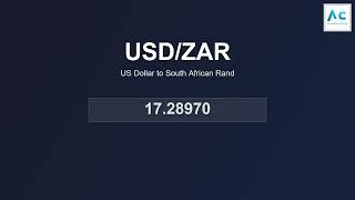 Usd To Zar Today Us Dollar Vs South African Rand 8 November 2025 Usd ...