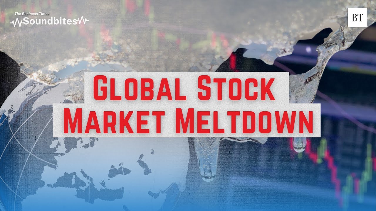 Us 6 4 Trillion Wiped Out In Global Stock Market Meltdown Youtube