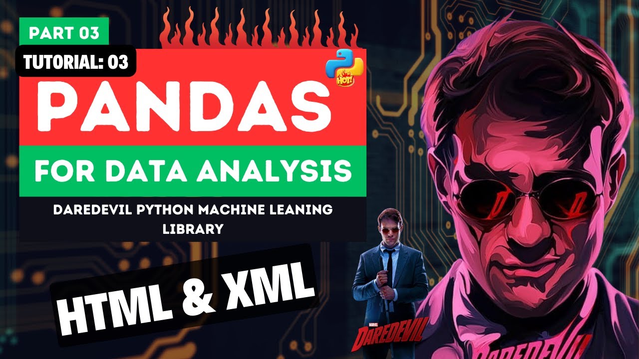 Part 03 Python Pandas Tutorial Python Machine Learning Library Youtube