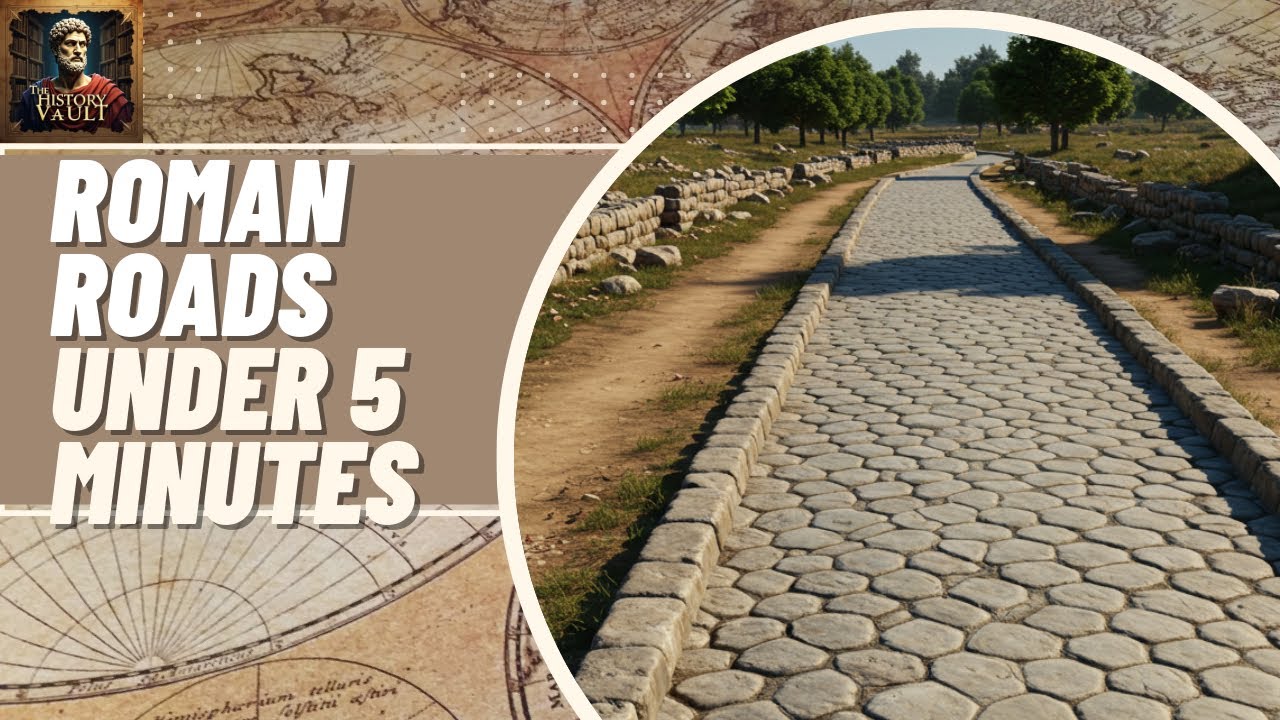 Roman Roads Explained In Under 5 Minutes Romanhistory Youtube