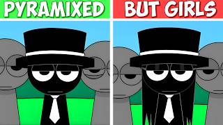 Sprunki Incredibox But Mroona In Different Mods And Phases Retake