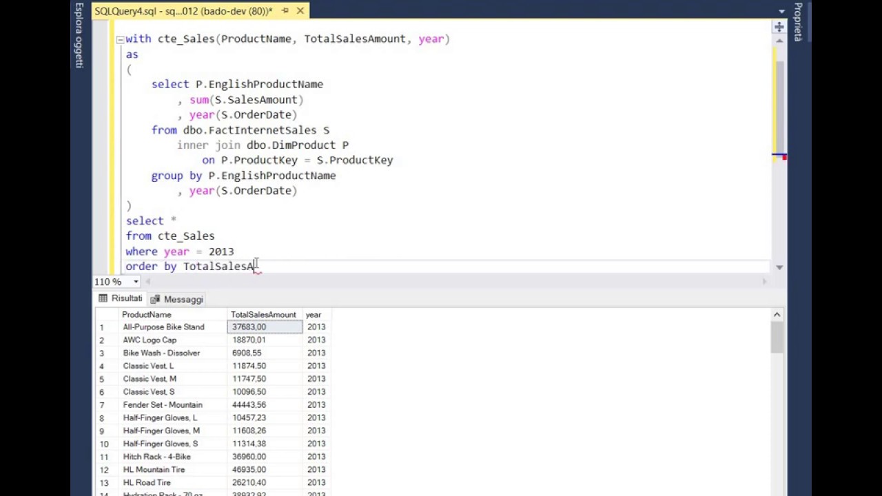 Sql Server Cte Common Table Expressions Tutorial Youtube