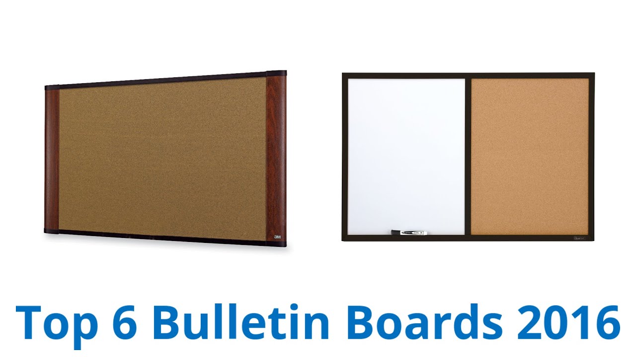 6 Best Bulletin Boards 2016 Youtube