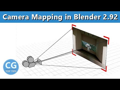 Camera Projection In Blender Youtube