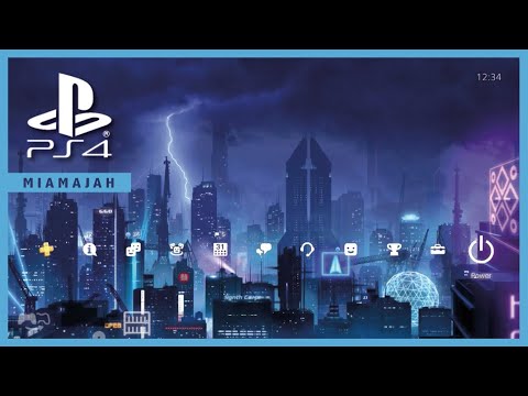 Cyber Storm Hiq Ace Ps4 Dynamic Theme Hd Youtube