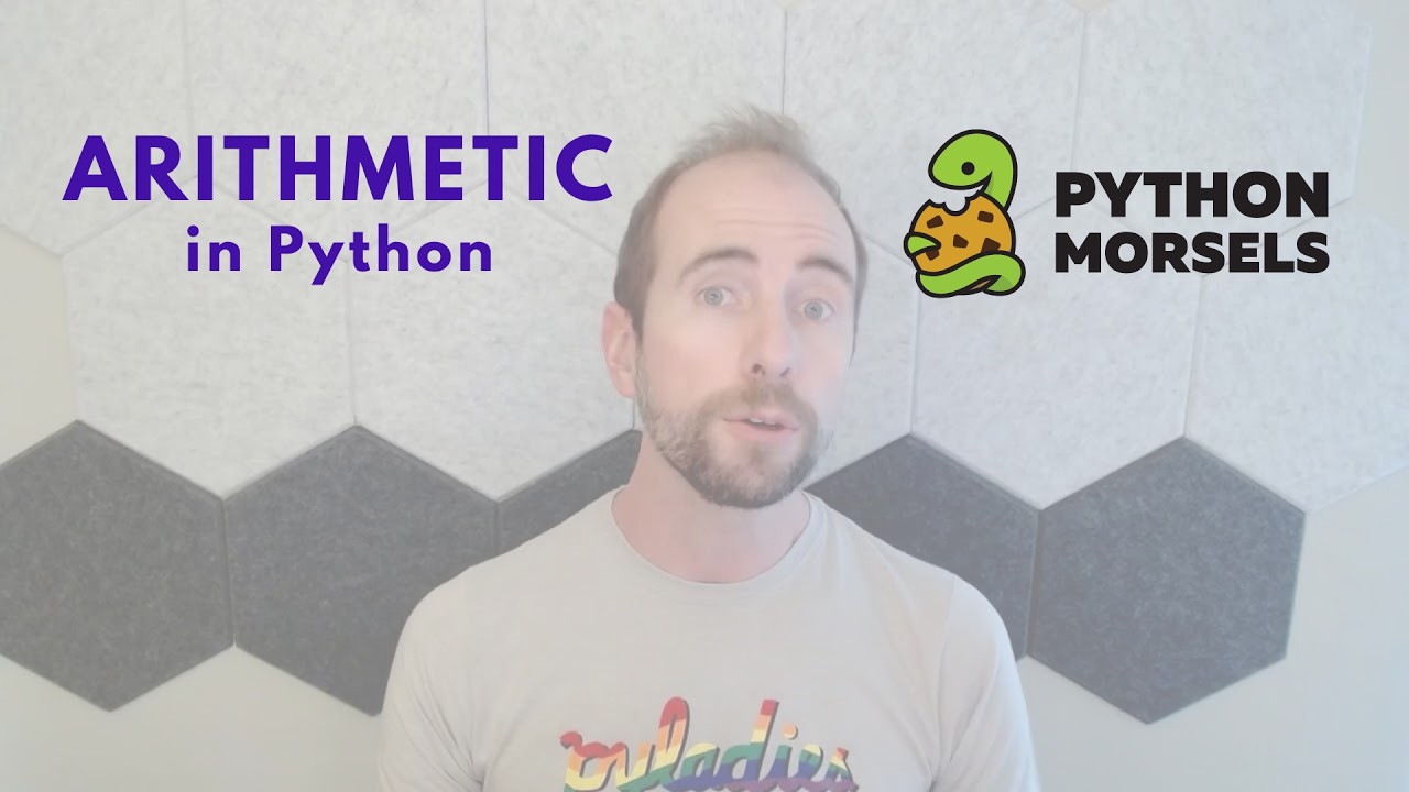 Arithmetic In Python Youtube