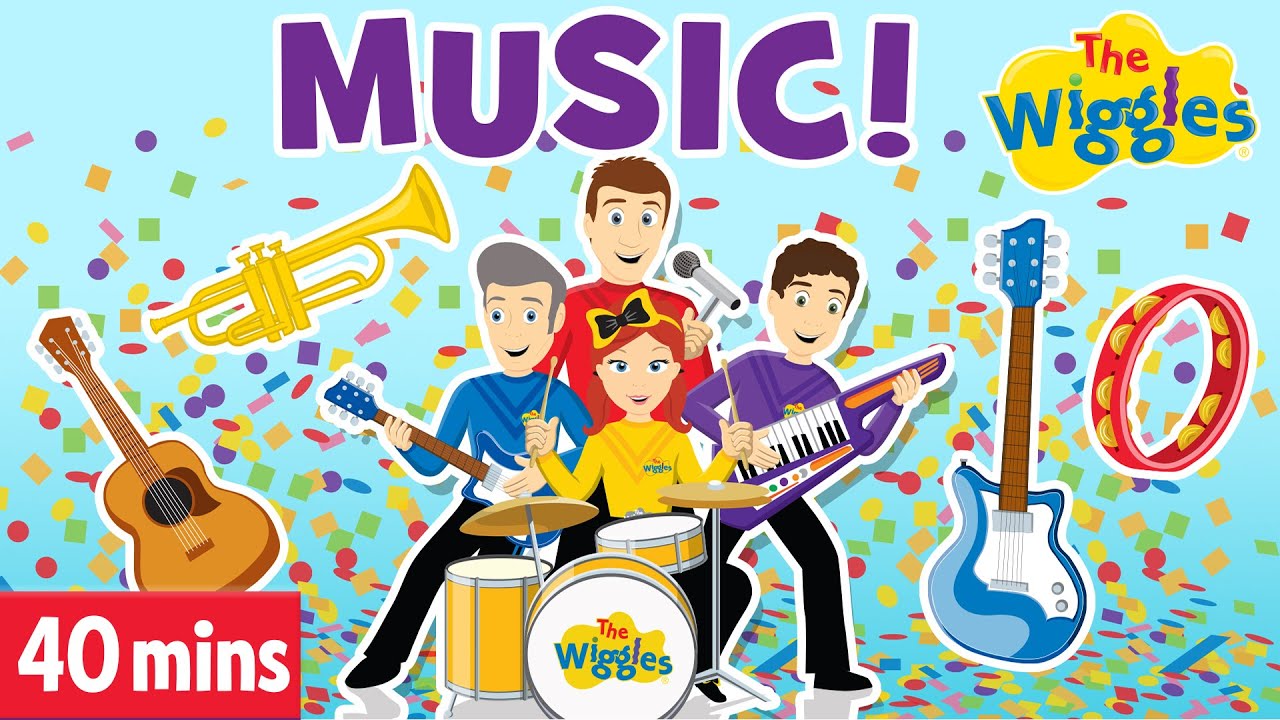 Music Abcs Wiggly Musical Favourites The Wiggles Youtube Music