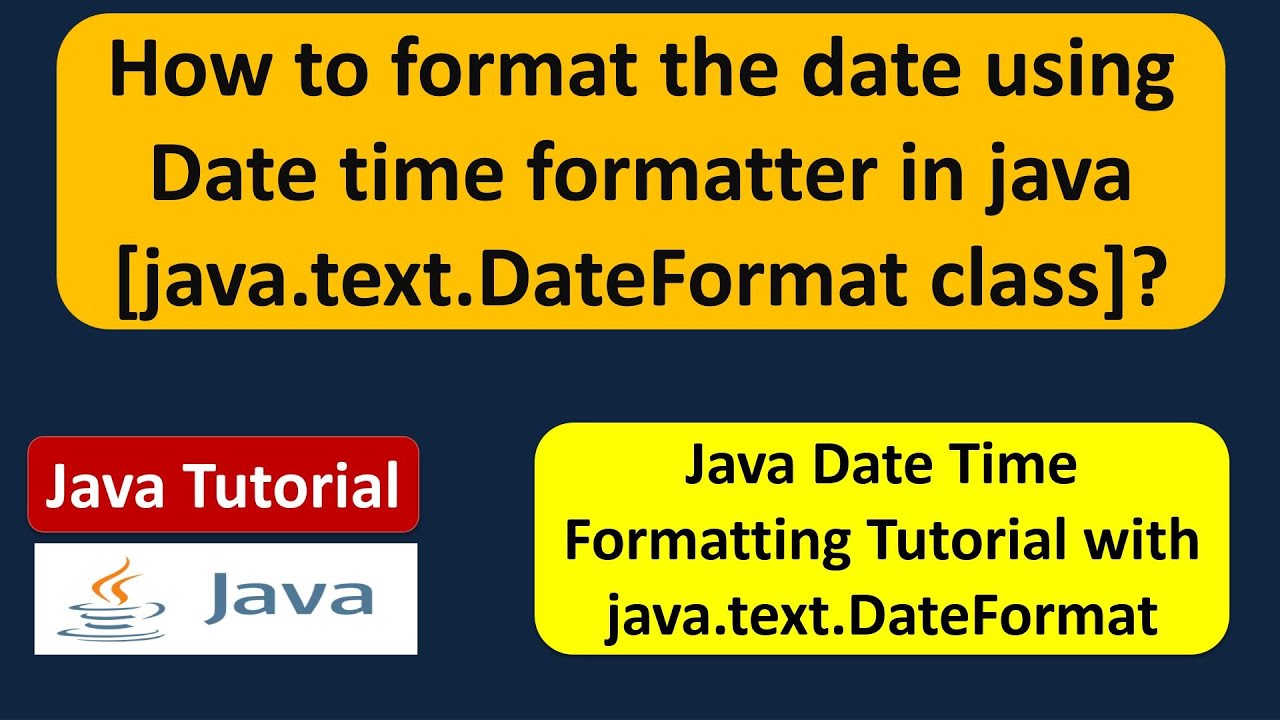 How To Format The Date Using Date Time Formatter In Java Java Text