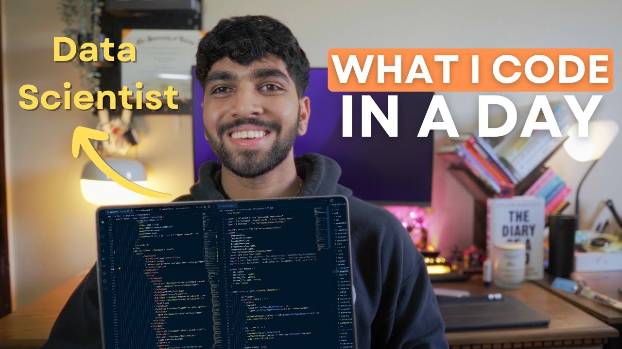 What I Code In A Day As A Data Scientist Youtube