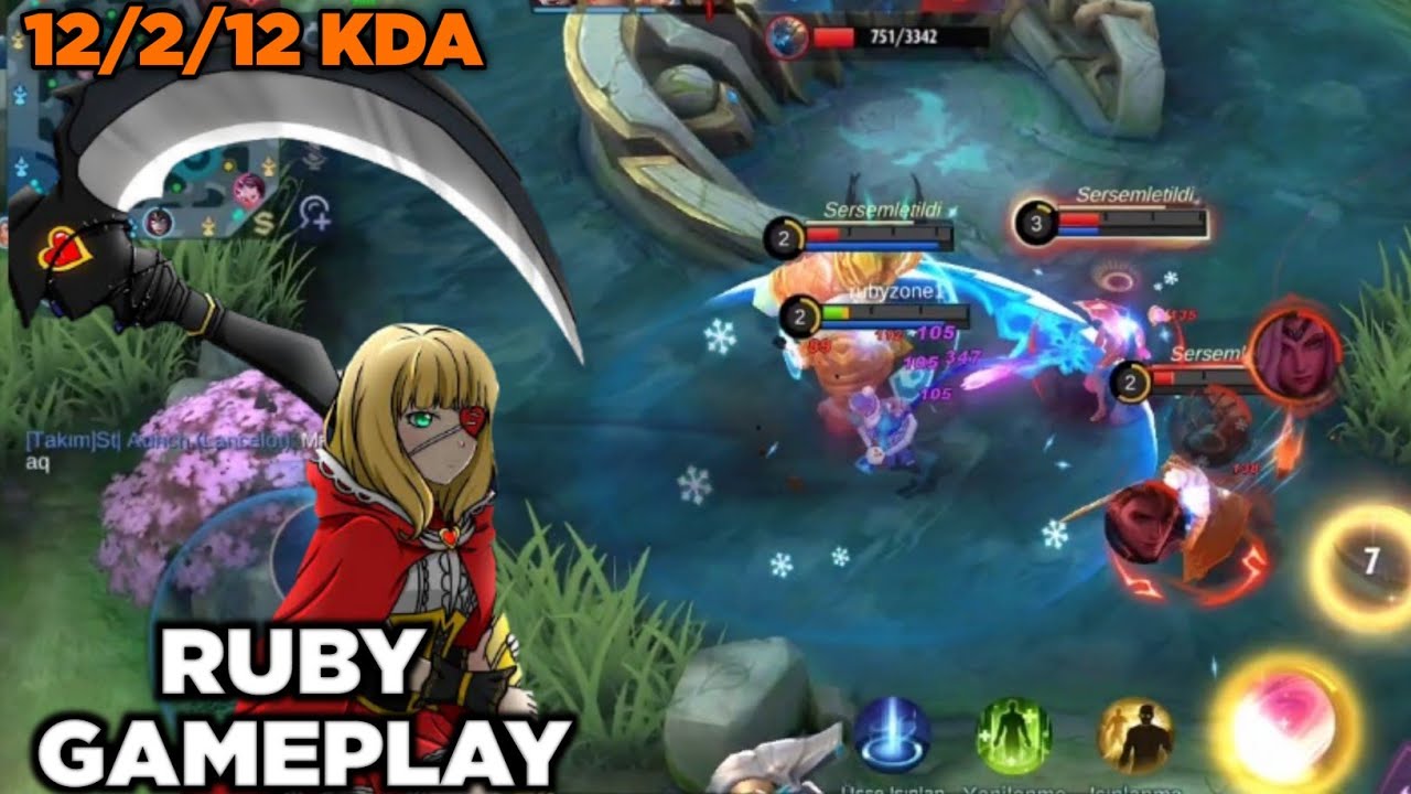 Ruby Lifesteal Build Gameplay 2022 Top Global Build Mobi̇le Legends