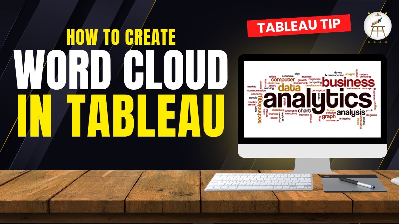 How To Create A Stunning Word Cloud In Tableau Youtube