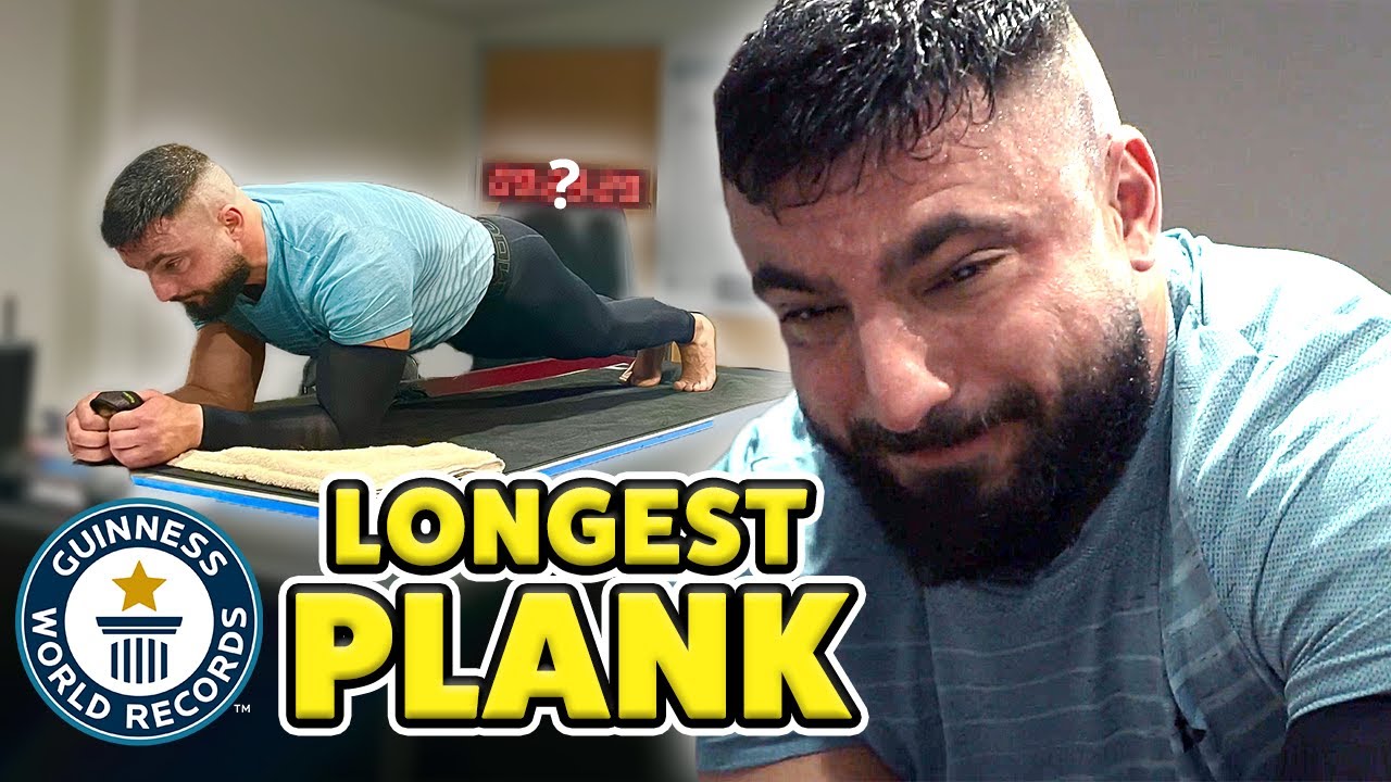 Longest Plank Ever Guinness World Records Youtube