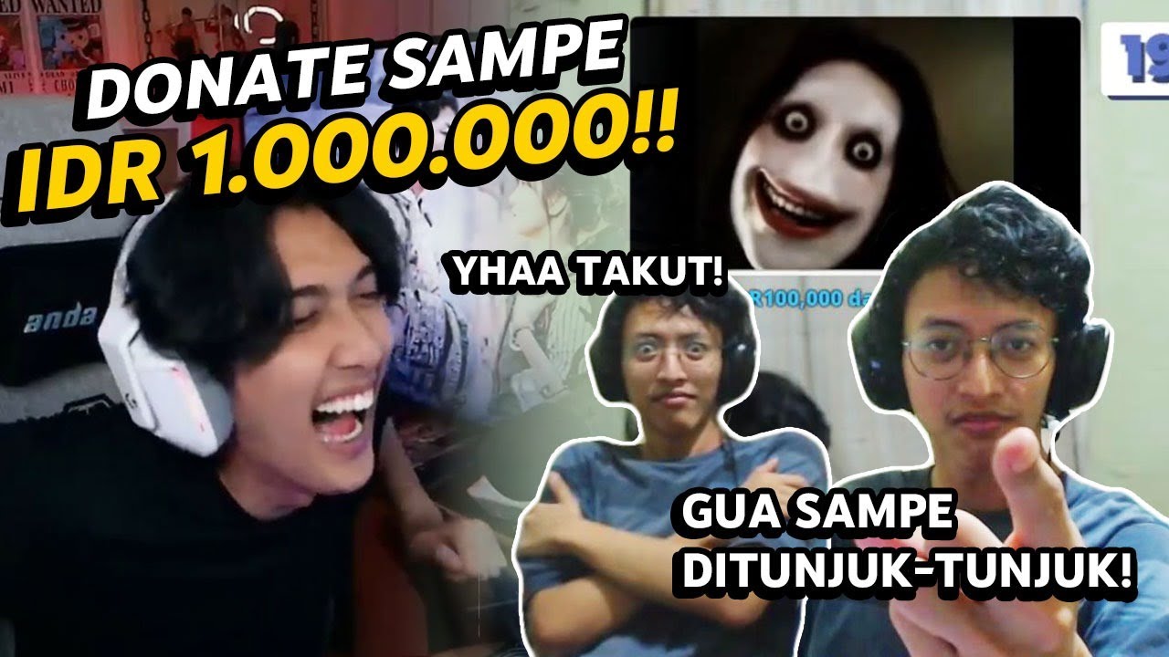 Prank Donate Ke R Ini Sampe Ketakutan Youtube