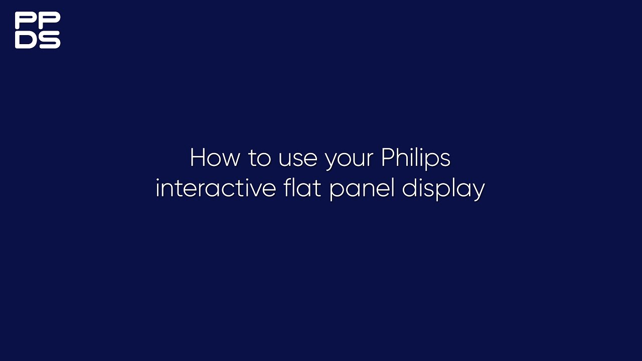 Philips Interactive Display Tutorial Youtube