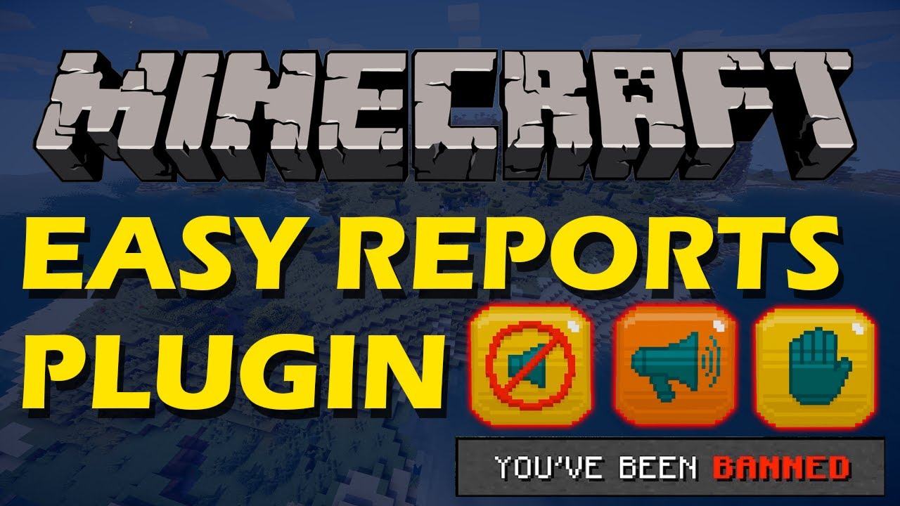 Reporting Tool In Minecraft With Easy Reports Plugin Youtube