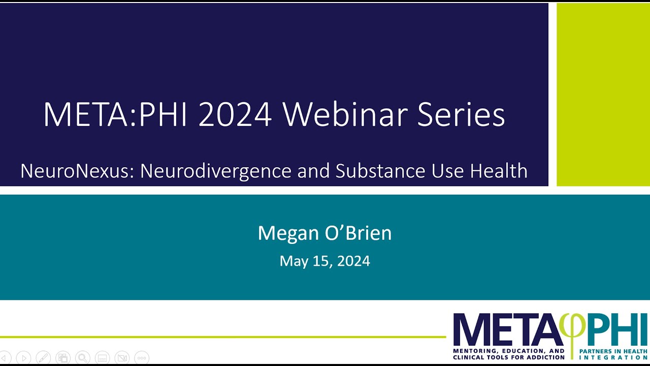 Neuronexus Neurodivergence And Substance Use Health Youtube