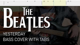 The Beatles Yesterday Bass Cover With Tabs Backwards Bass Mp3 Music ...