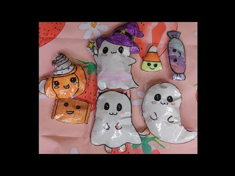 Halloween Paper Squishies Collection рџ рџђ вђќв рџ Spooky Cute рџґє Papersquishy