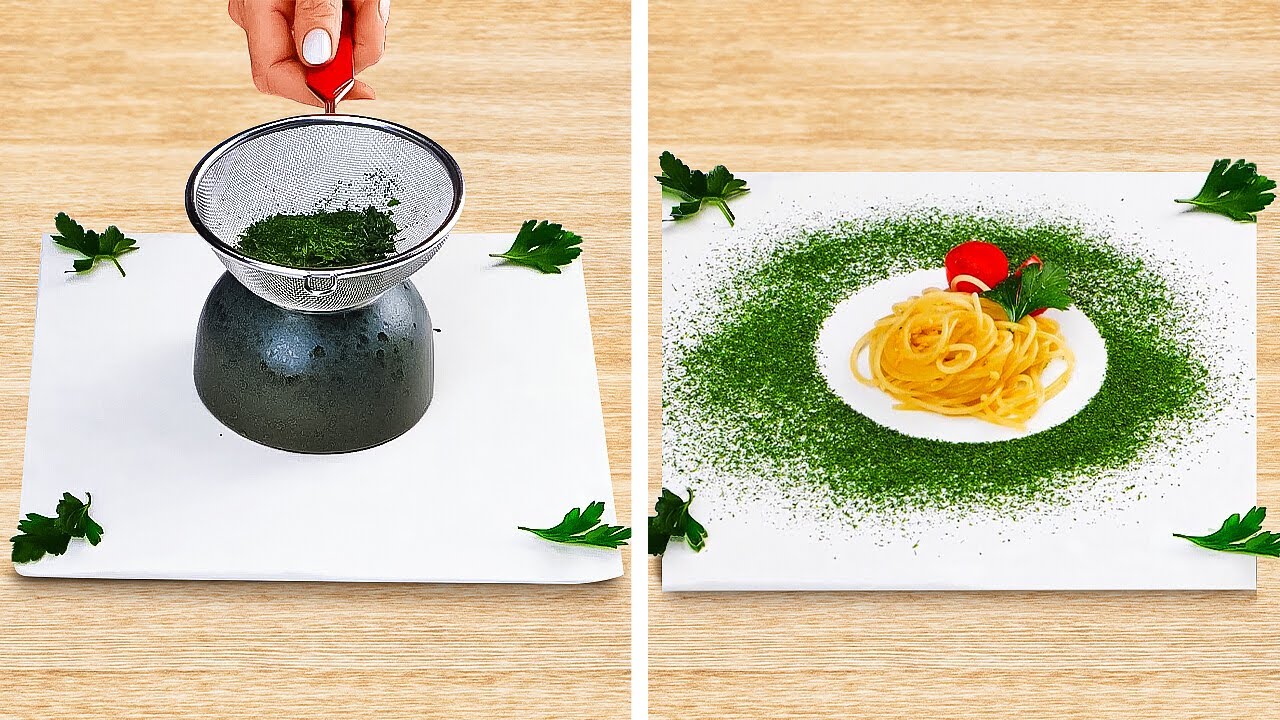 Food Plating Trends You Can Easily Repeat At Home Youtube