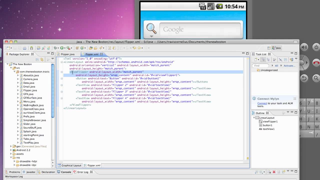 Android Application Development Tutorial 94 Viewflipper Example