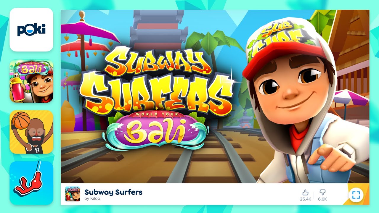 Subway Surfers Bali Play It On Poki Youtube
