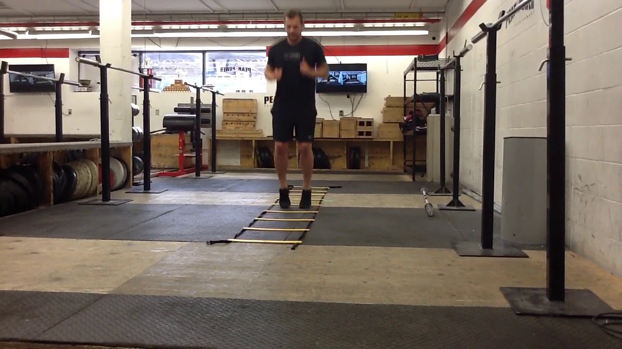 Ladder Double Foot Hops Youtube