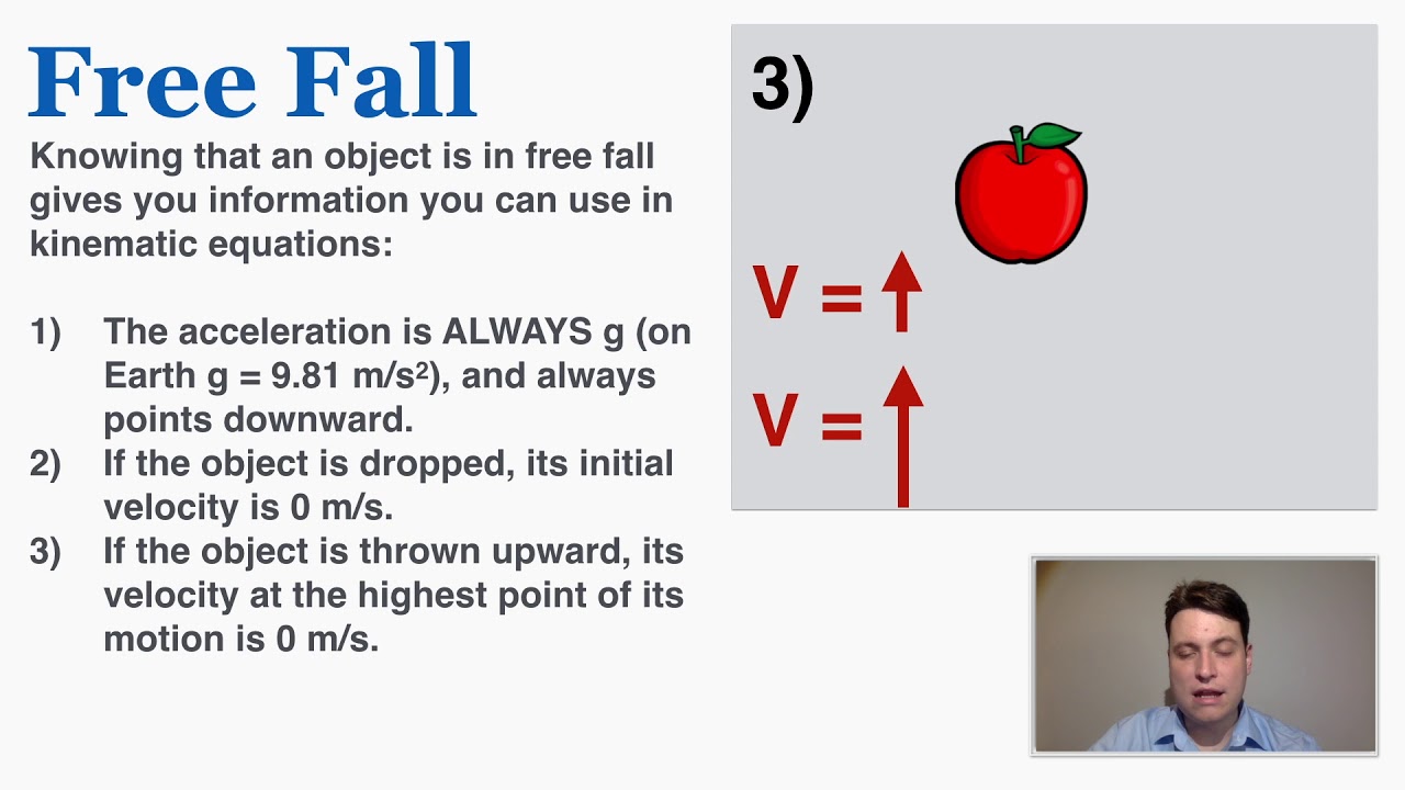 Free Fall Physics Example