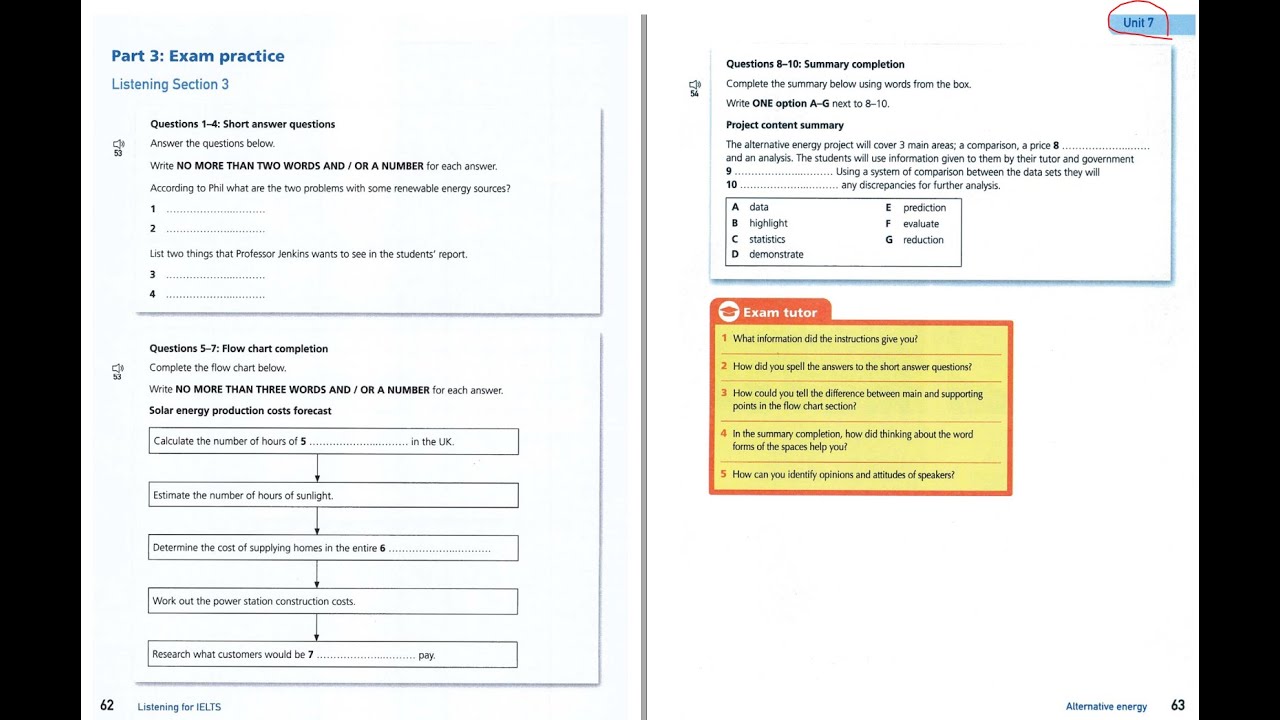 Part 3 Unit7 Youtube