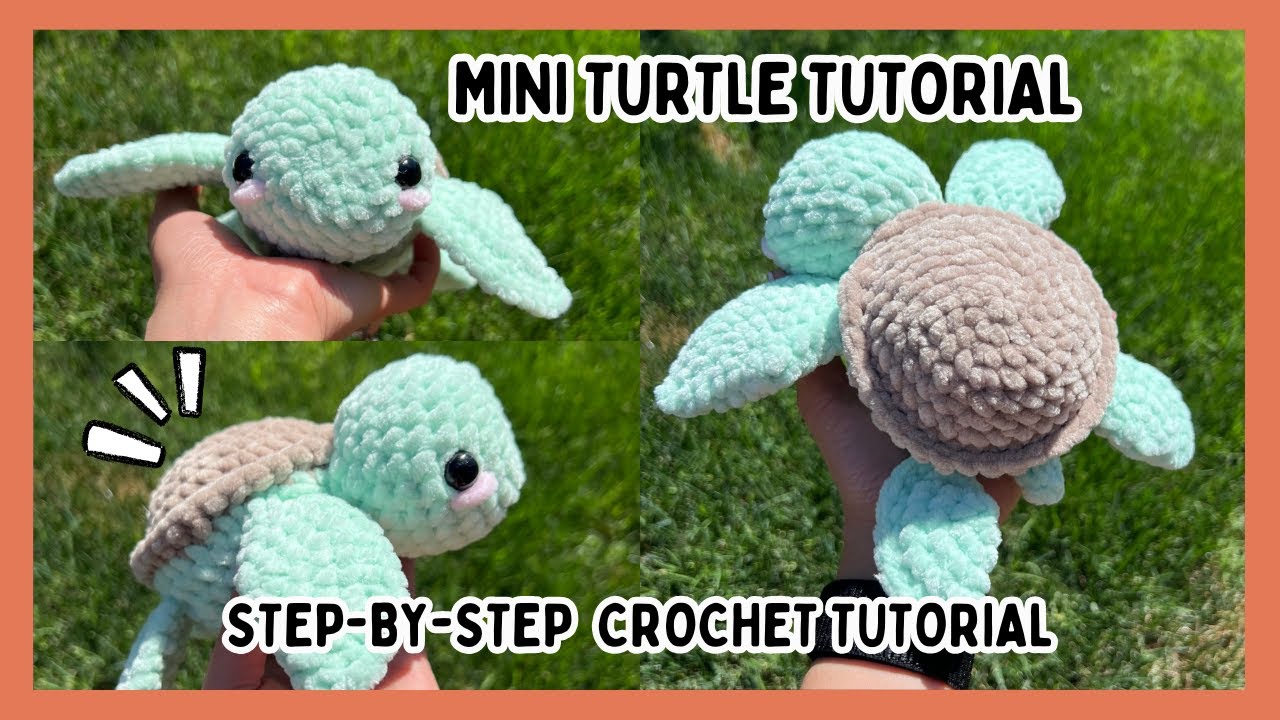Crochet Pattern Amigurumi Turtle