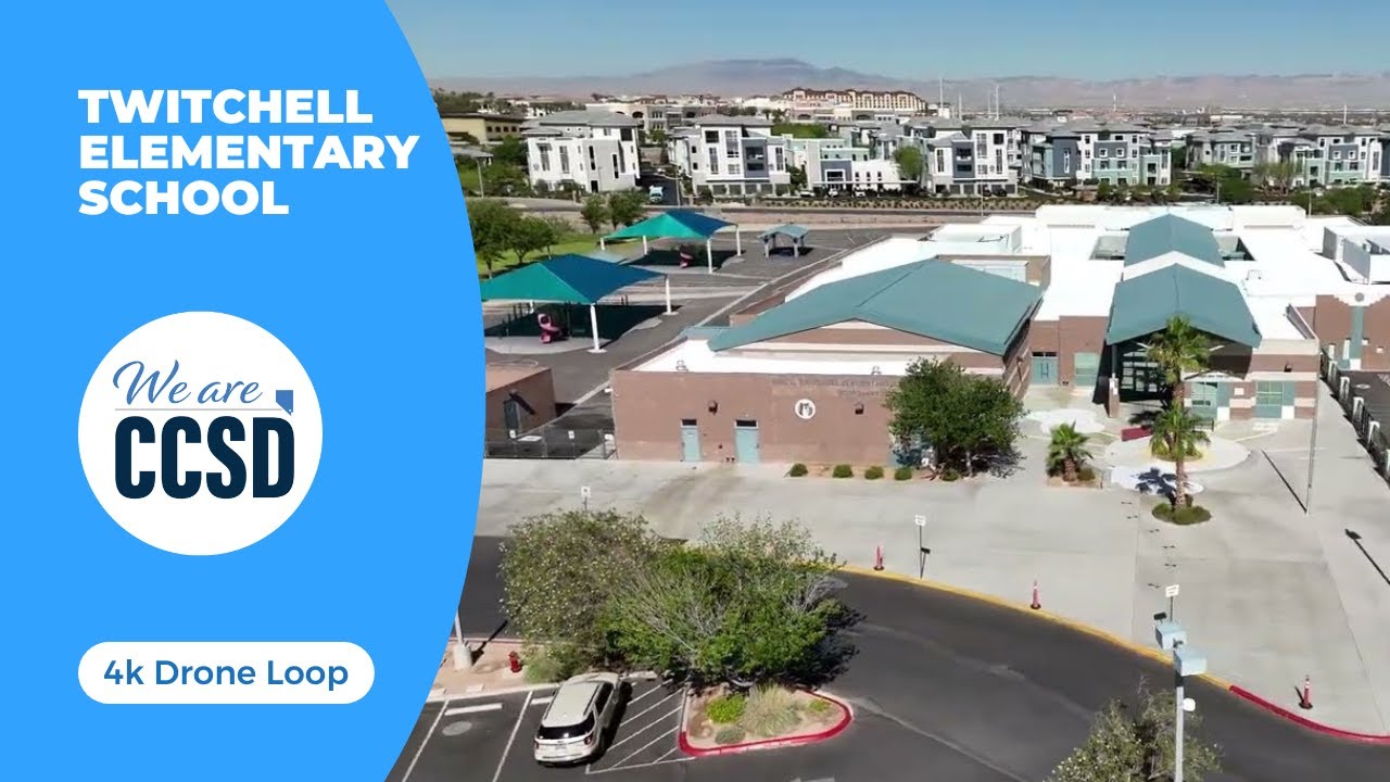 Neil C Twitchell Elementary School 4k Drone Loop Youtube
