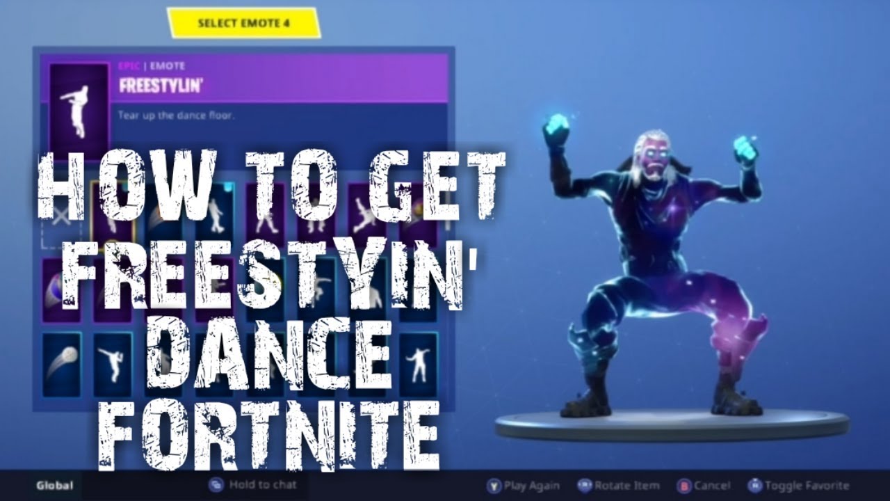 How To Get Freestyin Dance Fortnite Battle Royale Twitch Prime Youtube