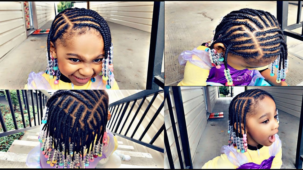 Fast Easy Braids For Kids No Weave Youtube