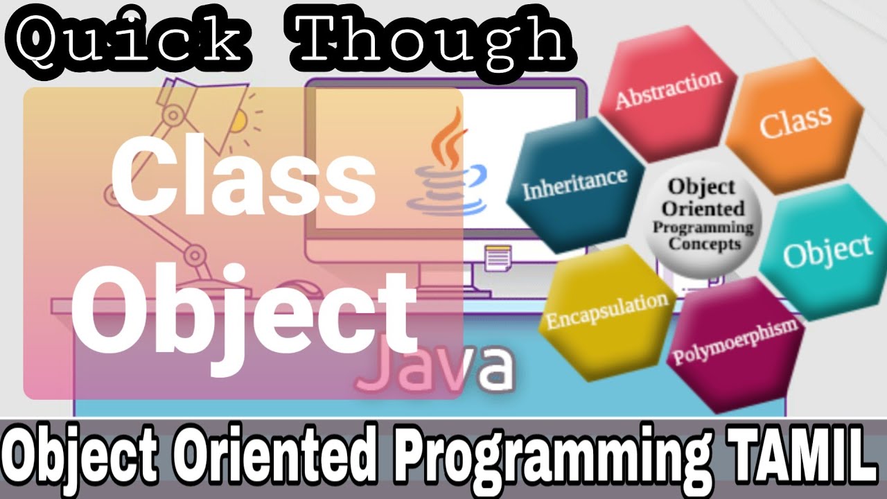 What Is Class And Object In Java Tamil How To Create It Oop In