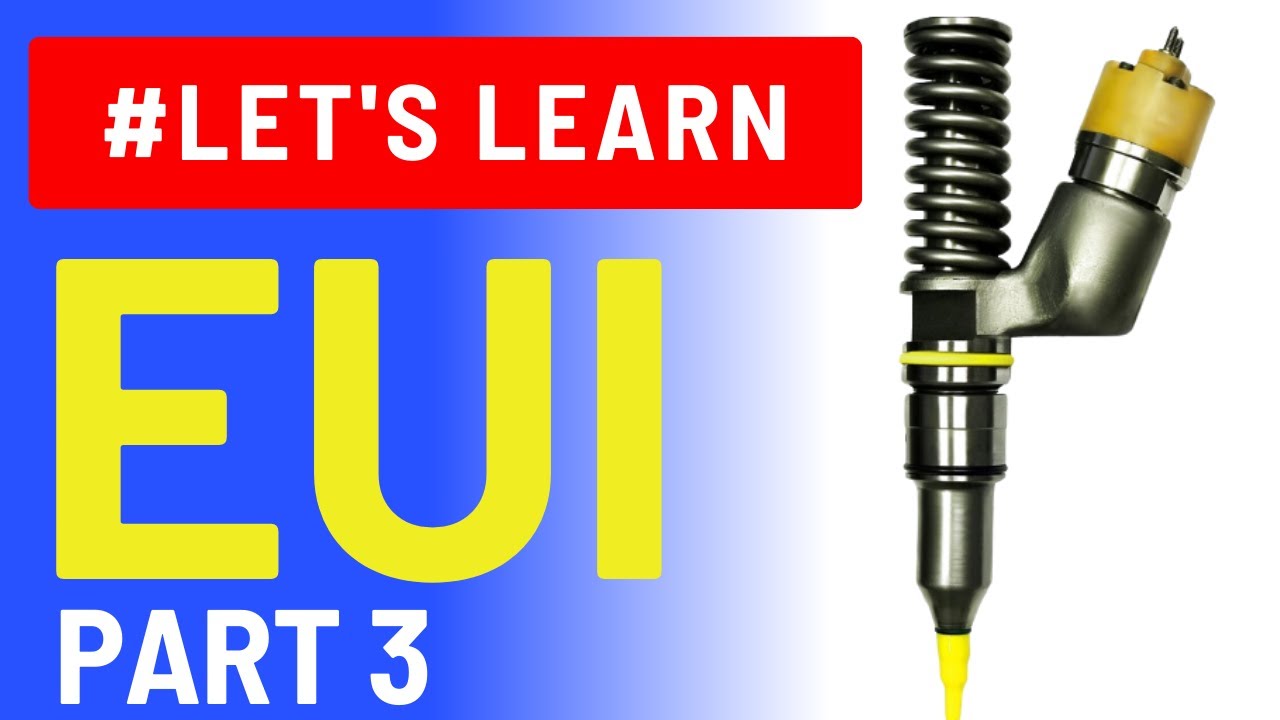 Eui Electronic Unit Injector Component Operation Part 3 Youtube