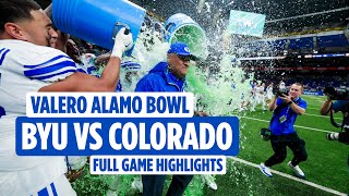 Alamo Bowl 2024 Byu Vs Colorado Full Game Highlights Byu Football Byu ...