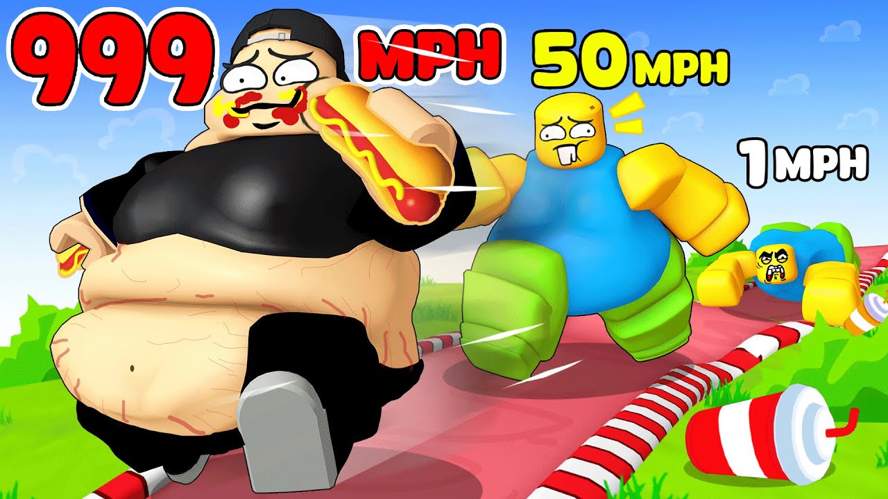 Fat Simulator In Roblox Youtube
