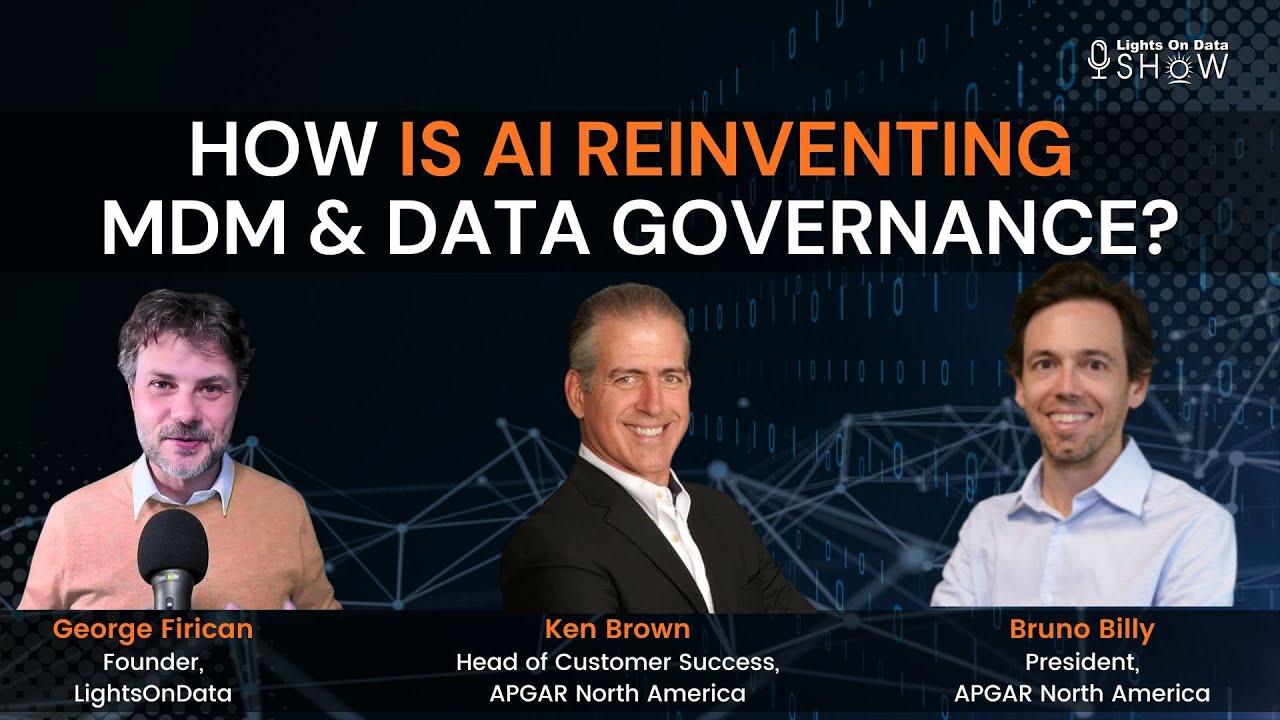 How Is Ai Reinventing Mdm And Data Governance Youtube