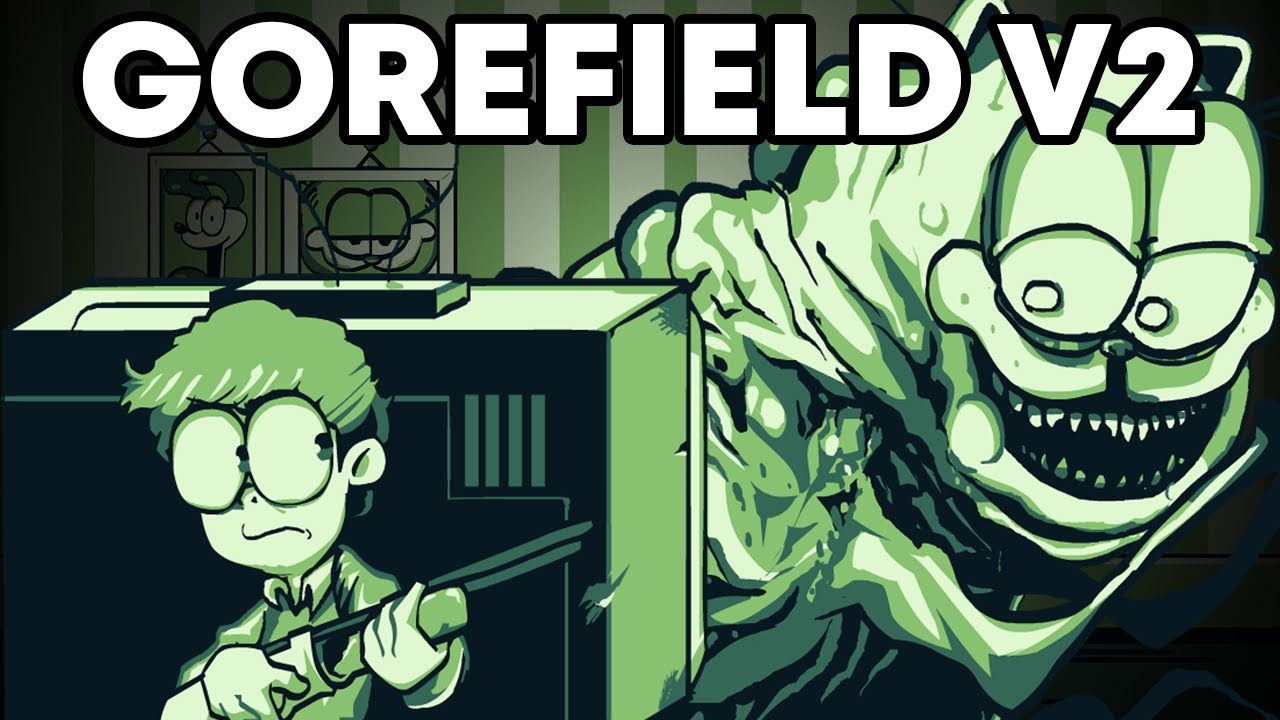 Vs Gorefield V2 Friday Night Funkin Youtube